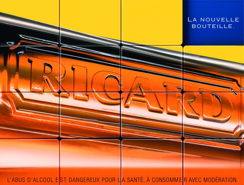 La nouvelle bouteille Ricard – Ricard – agence BETC Paris