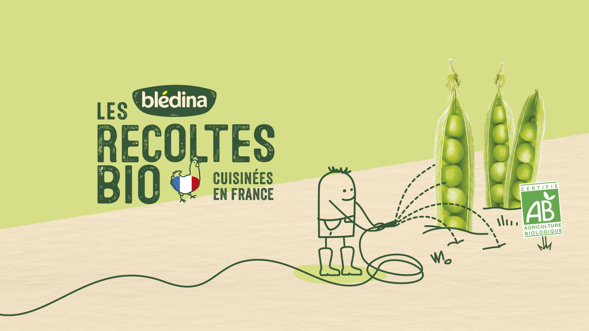 Blédina – Les Récoltes Bio – Création de marque et identité visuelle ...