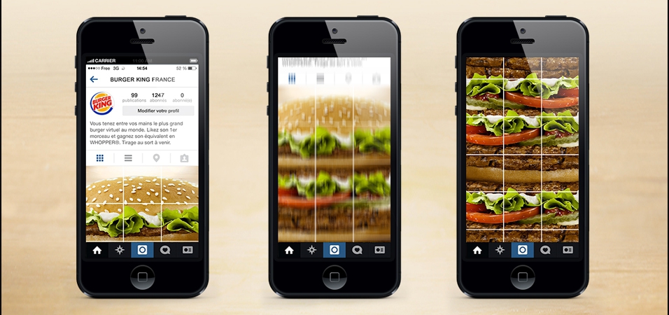 Instagram – BURGER KING® – agence BUZZMAN