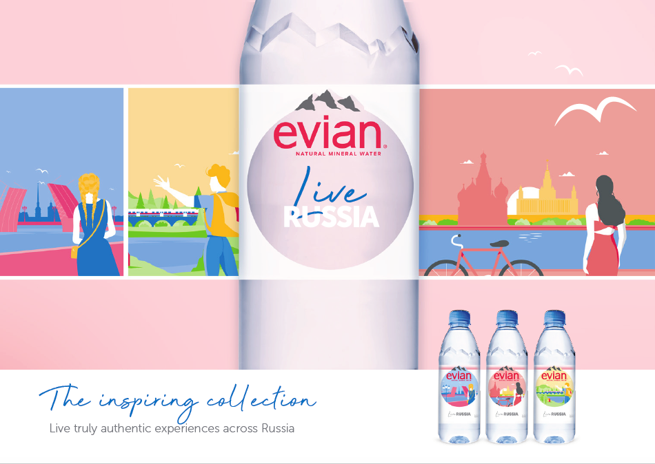 DANONE WATERS – Communication – international activation – EVIAN ...