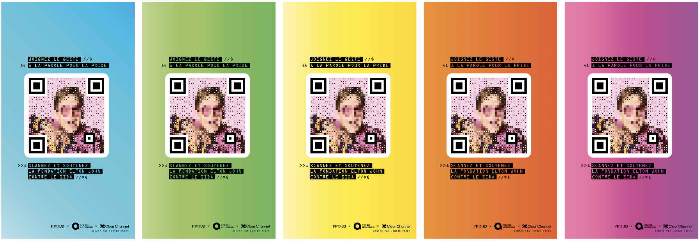 La Fondation Elton John AIDS, Clear Channel et Ogilvy lancent les QR ... La Fondation Elton John AIDS, Clear Channel et Ogilvy lancent les QR ...