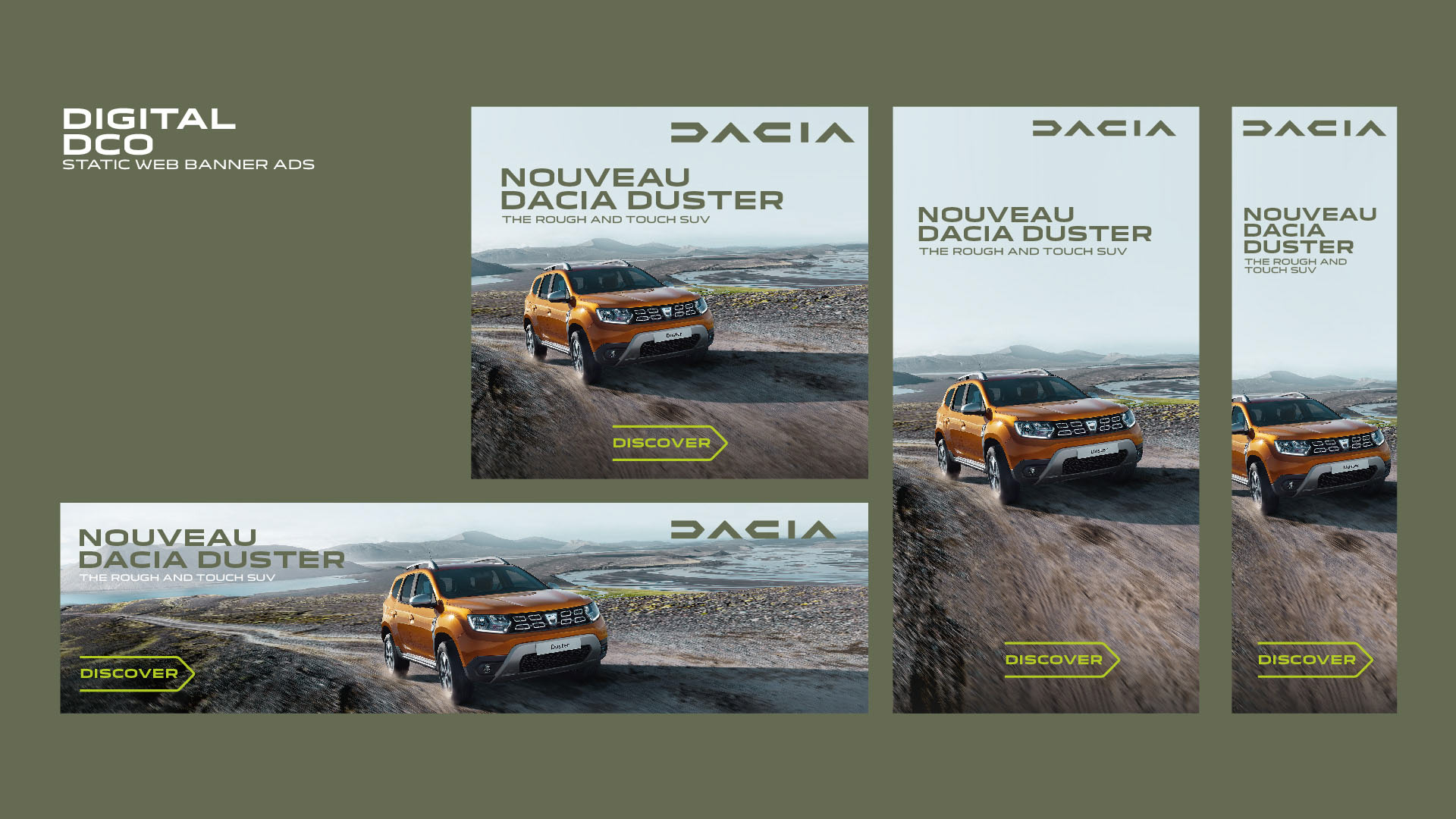 Dacia Global brand expression - DACIA - Carré Noir