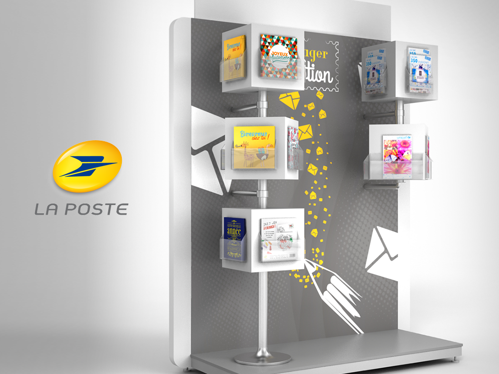 LA POSTE / Gamme produits carterie particuliers | La Réclame
